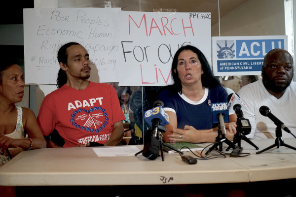 Voice of poor will be heard outside Democratic Party Convention ...