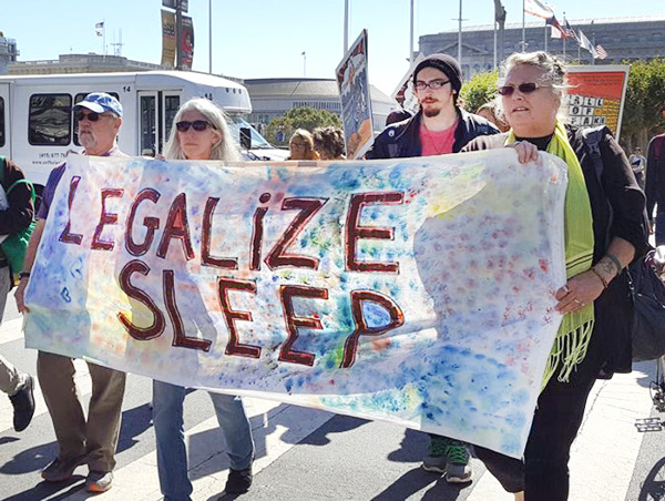 Homeless on the offensive for a new society - People's Tribune