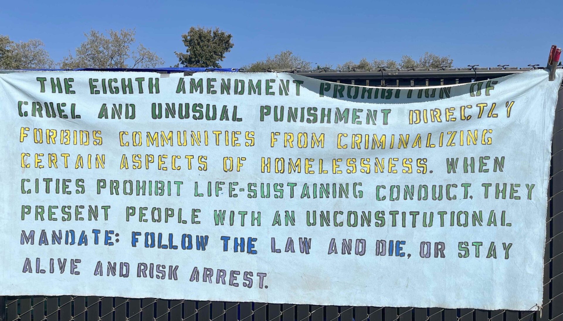 Attack and Resistance of the Unhoused in Sacramento - People's Tribune