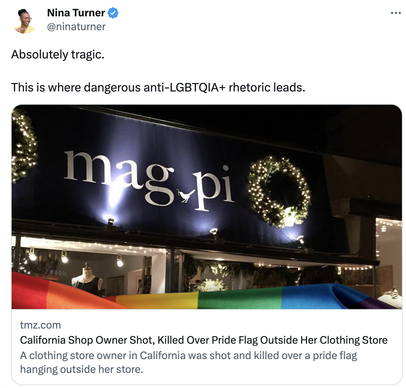 LGBTQ+ Rights Advocates Mourn California Store Owner Killed Over Pride ...